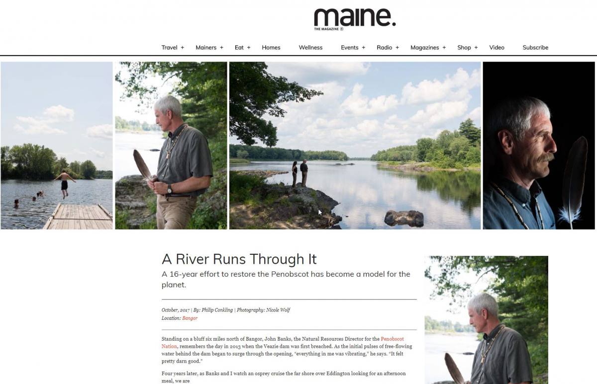 Maine Magazine: 16 years of restoration along the Penobscot - Interfluve